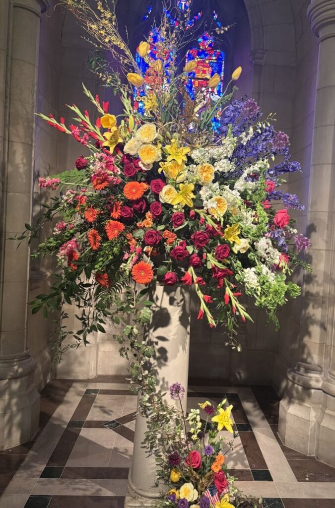 Around the World in Embassy Flowers - All Hallows Guild