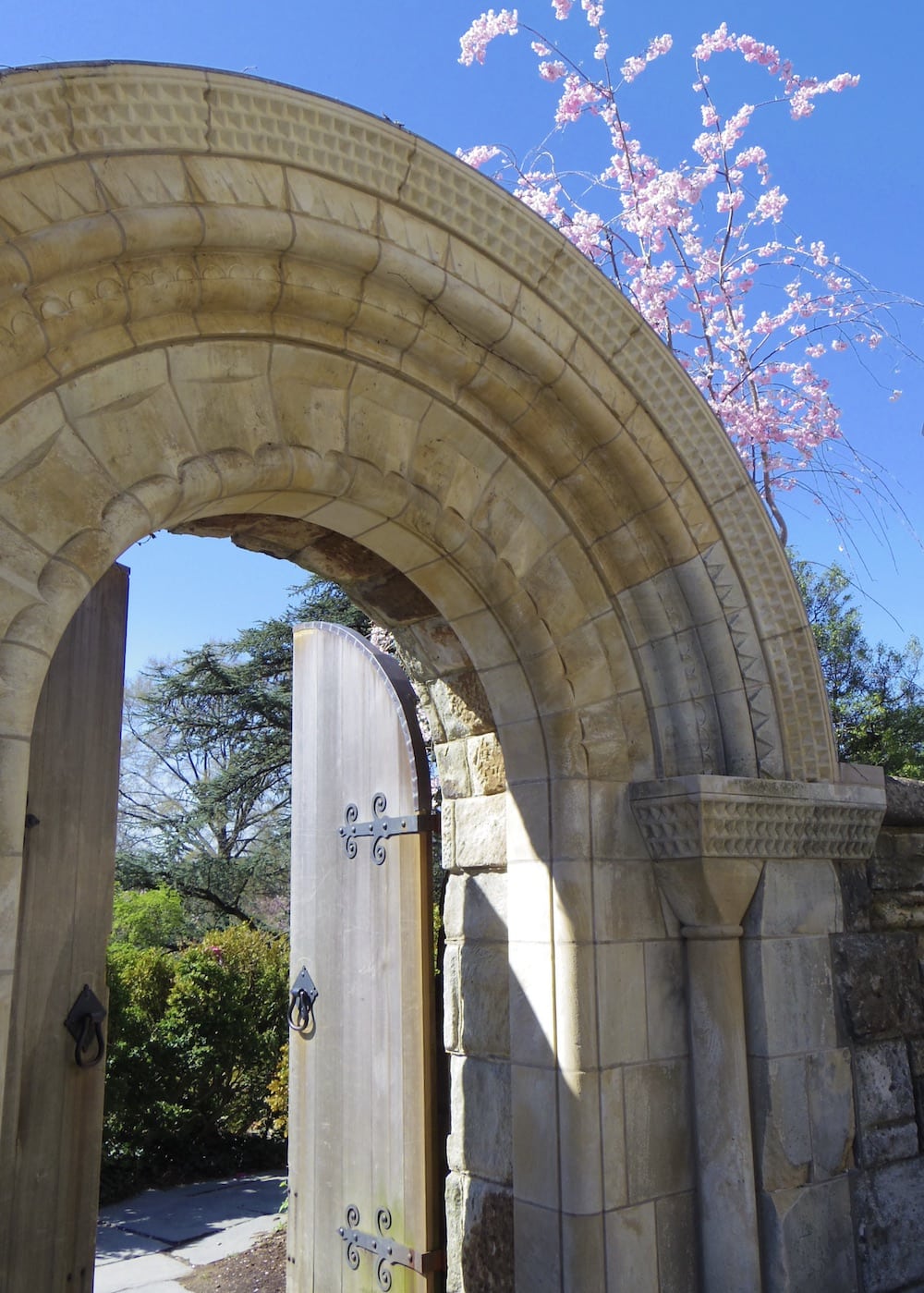 Norman Arch Entrance to the Bishop's Garden - All Hallows Guild